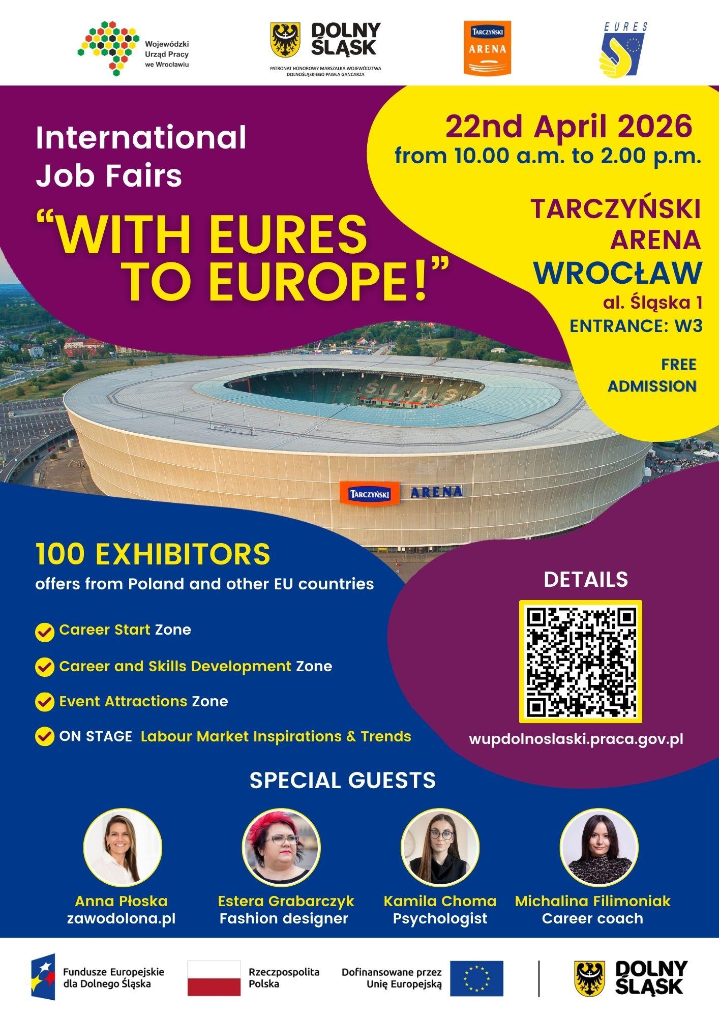 International Job Fairs "WITH EURES TO EUROPE!" - EURES (EURopean ...